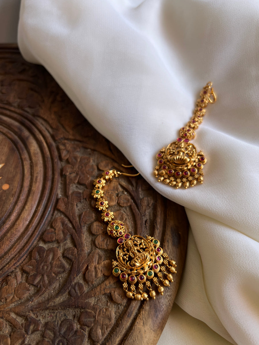 Lakshmi kemp bridal nethi chutti – House of Jhumkas