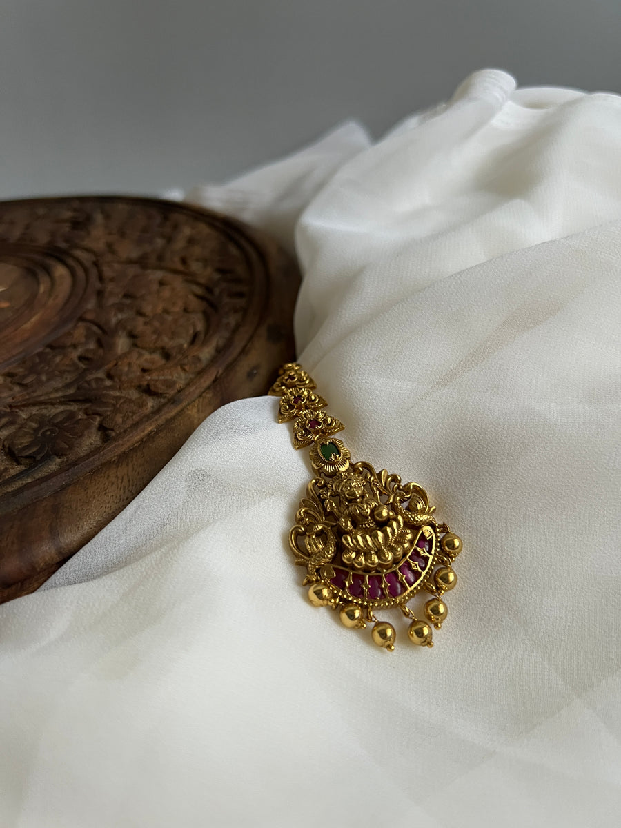Antique Lakshmi nethi chutti – House of Jhumkas