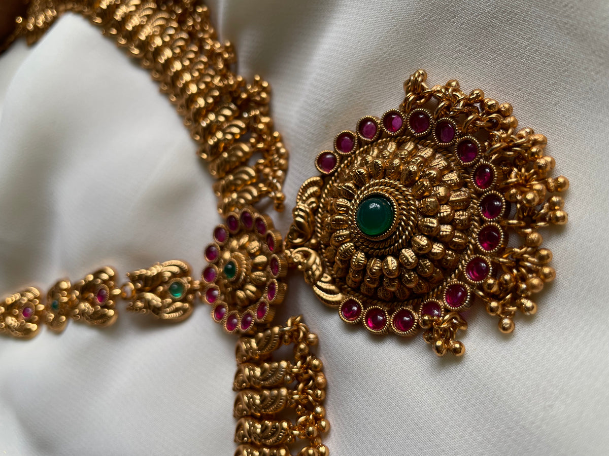 Kemp bridal full head nethi chutti – House of Jhumkas